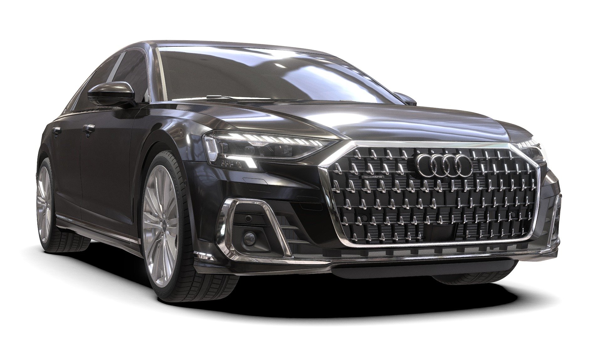Audi A8 2022 - 3D model by autoactiva [cb9a770] - Sketchfab