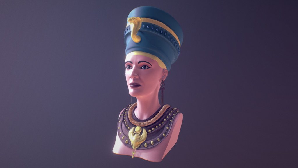 Nefertiti - 3D model by dsv86 [cb9ad65] - Sketchfab
