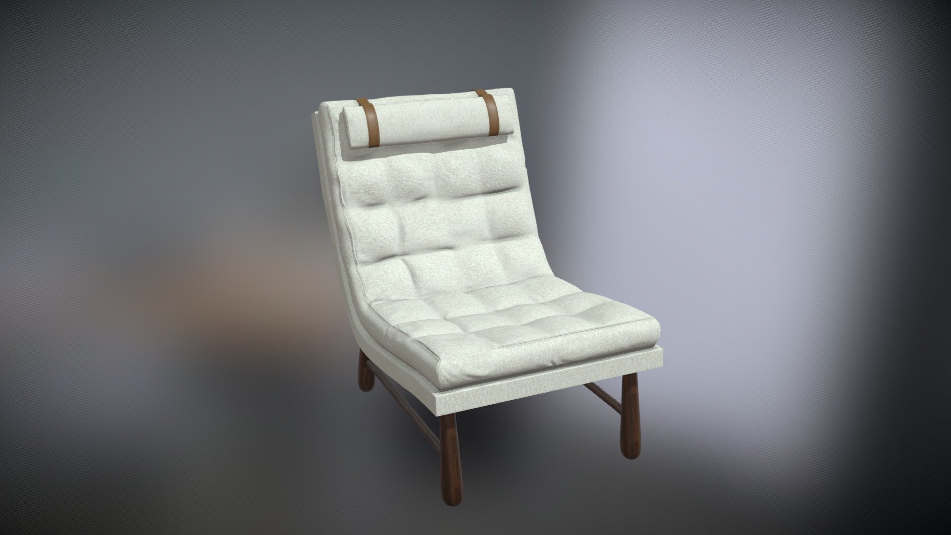 Anthropologie Edia Lounge Chair - 3D model by flpileggi [cb9bd4a ...
