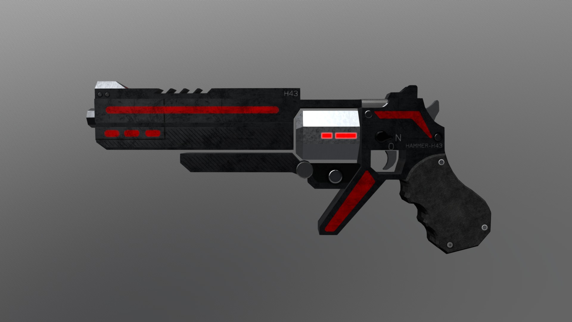 Low-Poly Hammer H-43 by GarrettVorhies's concept - 3D model by combine ...