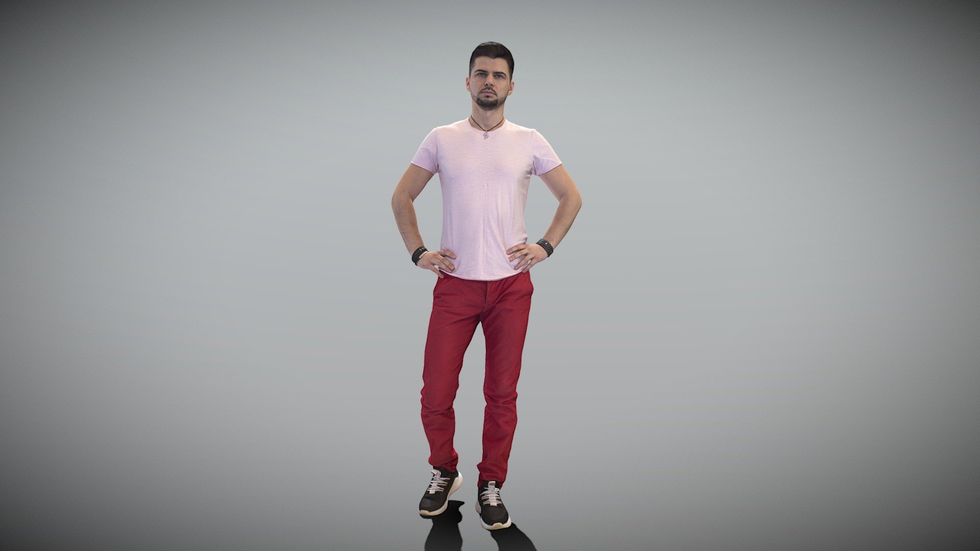 Man with hands on waist 382 - Buy Royalty Free 3D model by deep3dstudio ...