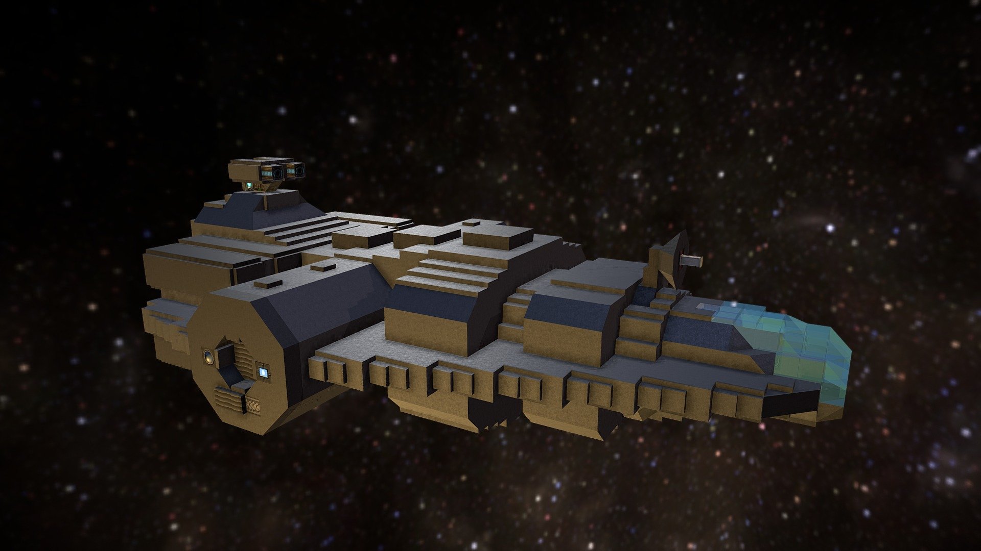 Corp Tech Corellienne - transport moyen Barloz - 3D model by Nao-FR ...