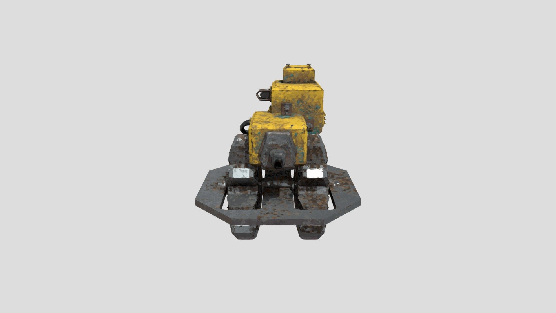 Turret - Vertical Slice Project - 3D model by Presley (@CPresley250900 ...