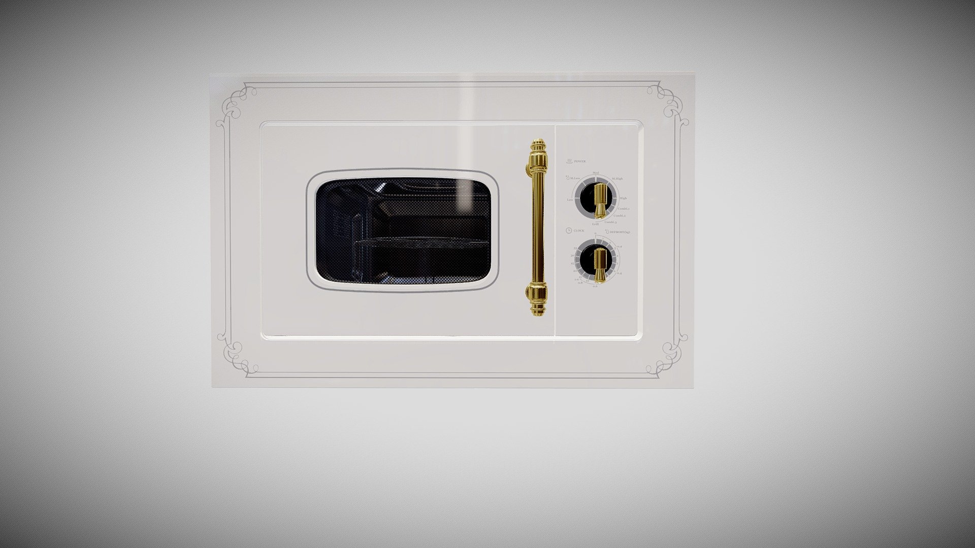 3D Product Visualization – Modern microwave | - 3D model by CKANIMATICS ...