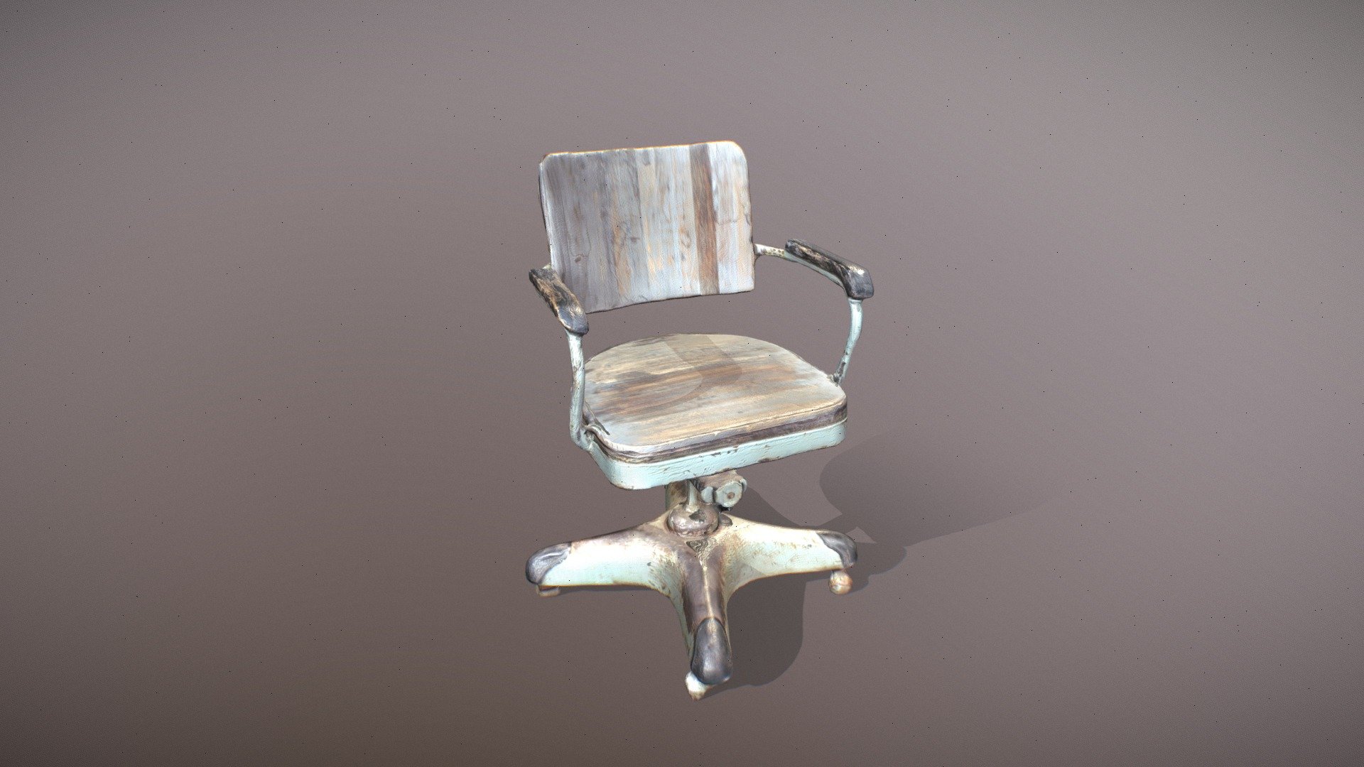 Vintage chair Photoscanned & cleaned up - 3D model by Studio Duck A Day ...