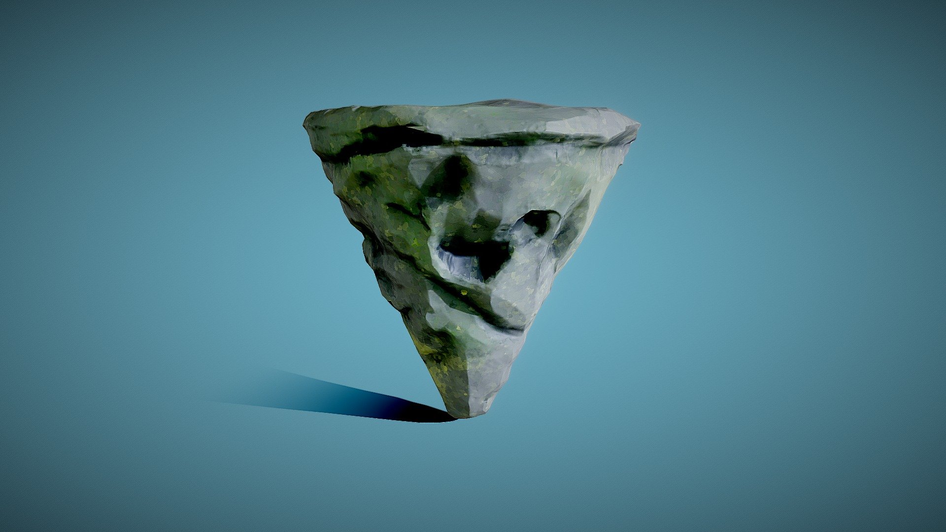 Floating Rock_02 - 3D model by barisozguz [cb9e6d1] - Sketchfab