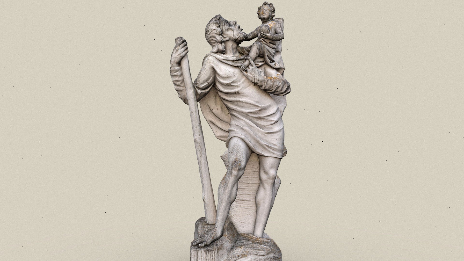 Hl. Christophorus - Download Free 3D model by noe-3d.at (@www.noe-3d.at) [cb9e7ee] - Sketchfab