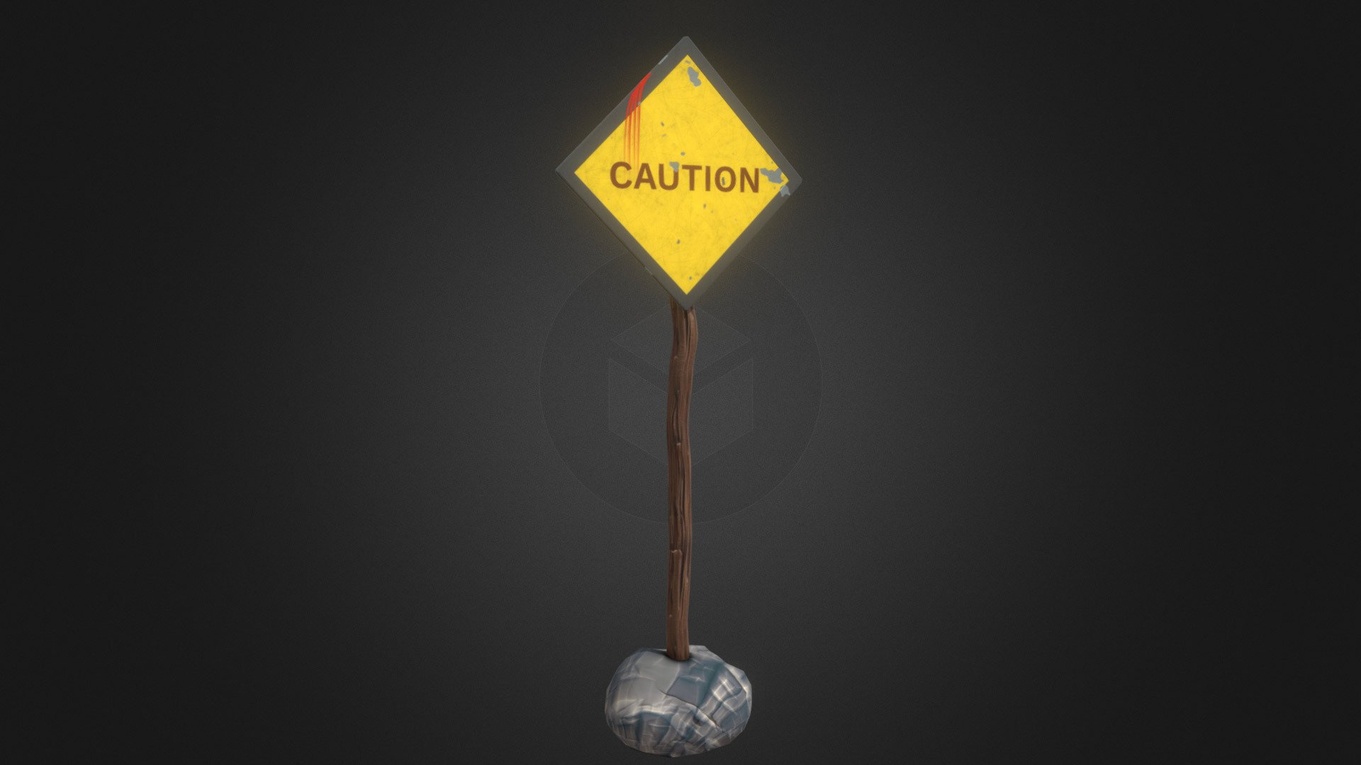 Road Sign - Download Free 3D model by Ruslan Abbasov (@3DLaba) [cba32b5 ...