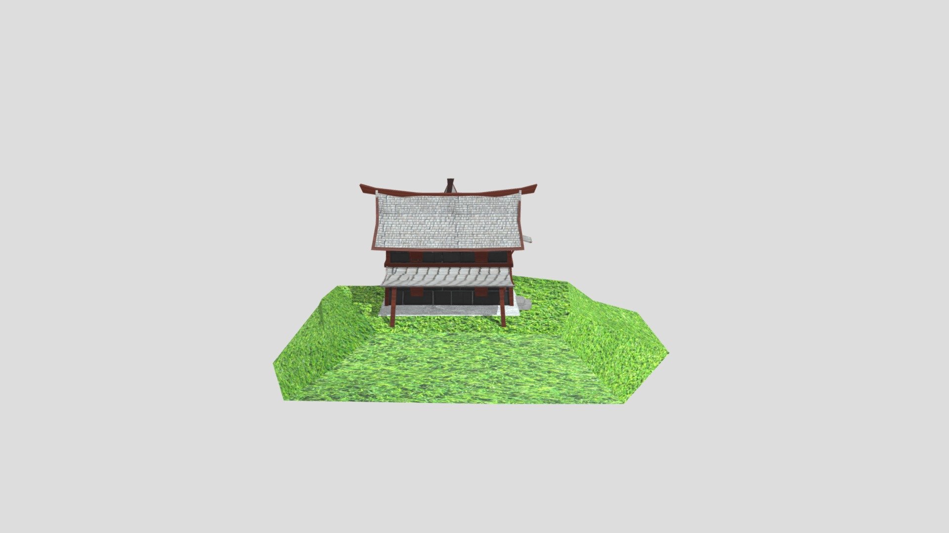 ghost house house ghoost - 3D model by prasert1311 [cba3ecf] - Sketchfab