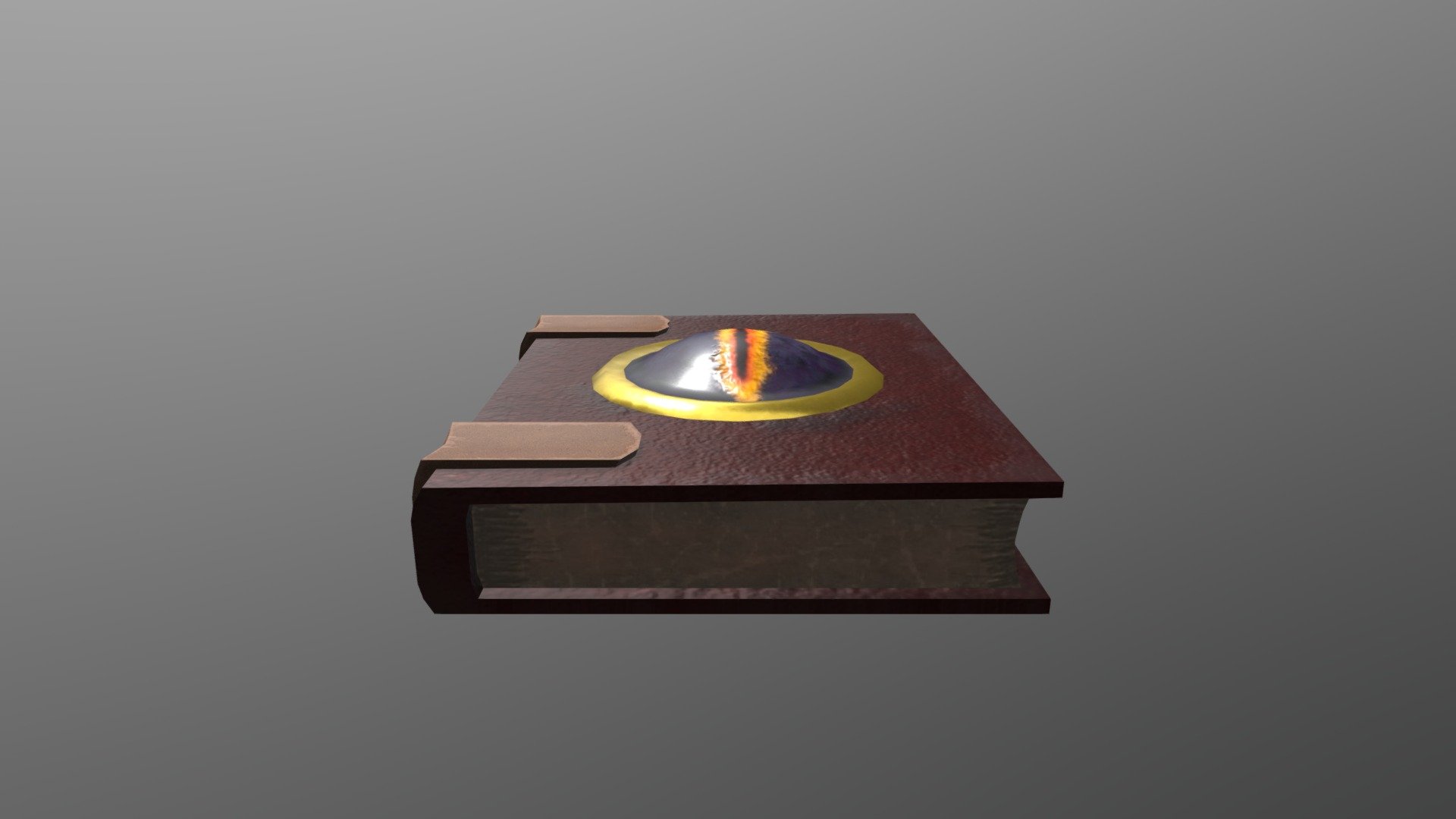 GameArt2018 Spell Book with Eye - 3D model by Karolis Cerneckas ...