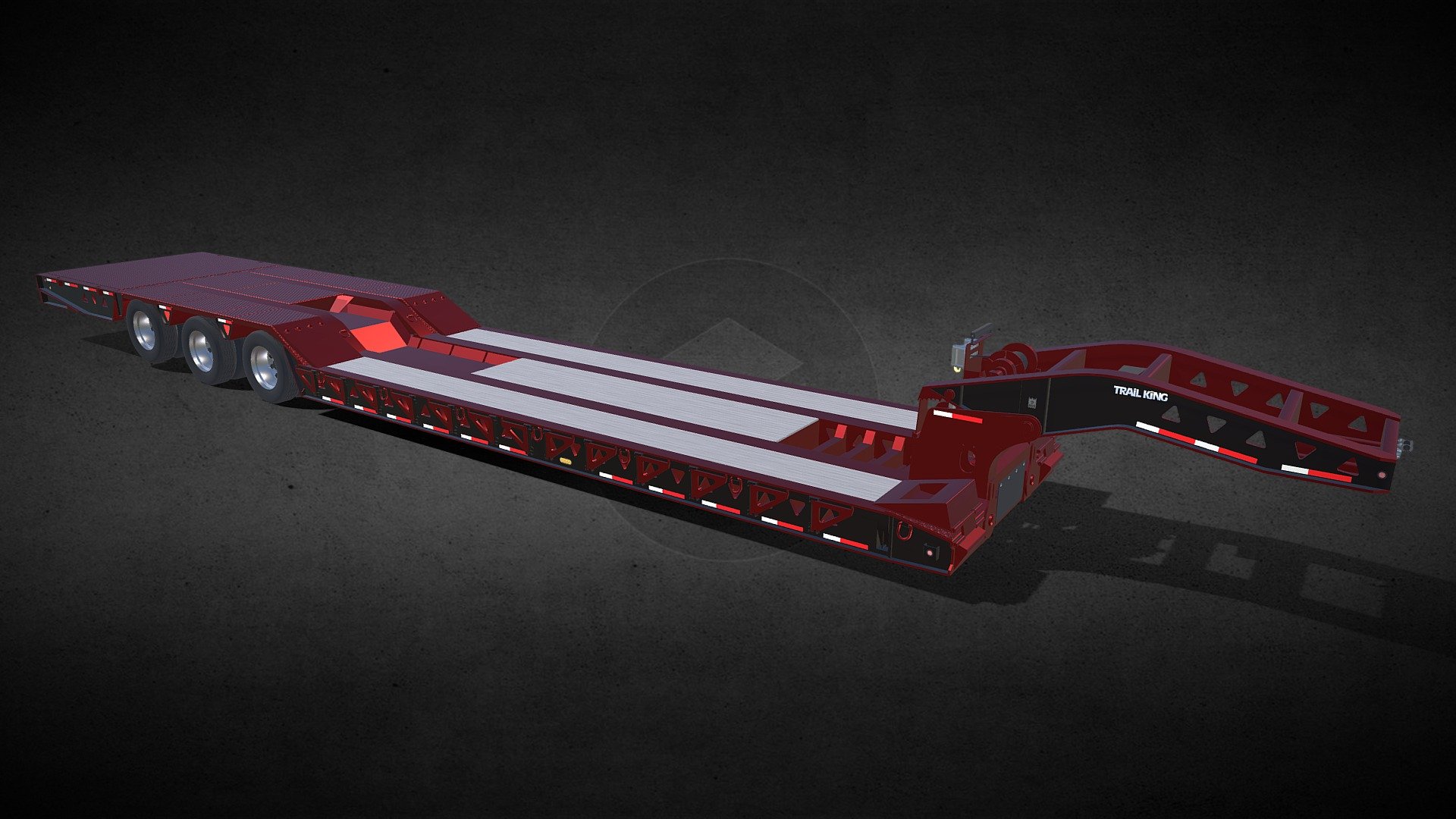 Trail King TK70 HDG-HT - 3D model by bansheewoj [cba443b] - Sketchfab
