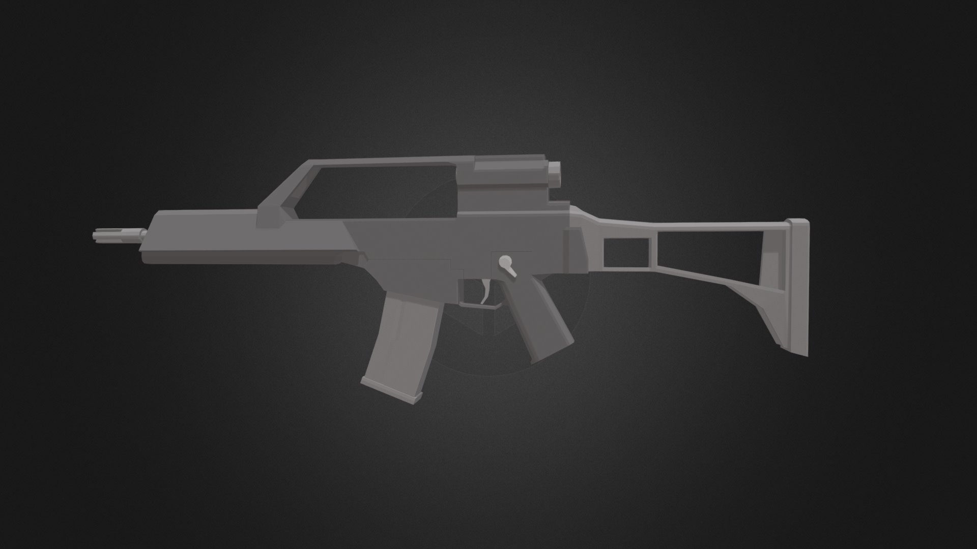 G36 K LowPoly - 3D model by Florian.h [cba4cfa] - Sketchfab