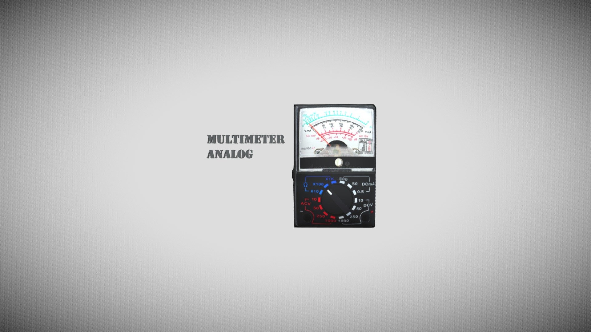 Multimeter stock photo_ Image of background, dis - Download Free 3D ...