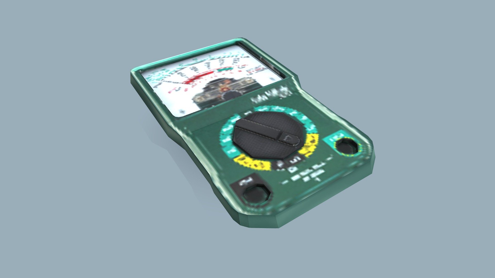 Retro/PSX Analog Multimeter - Download Free 3D model by Castield ...