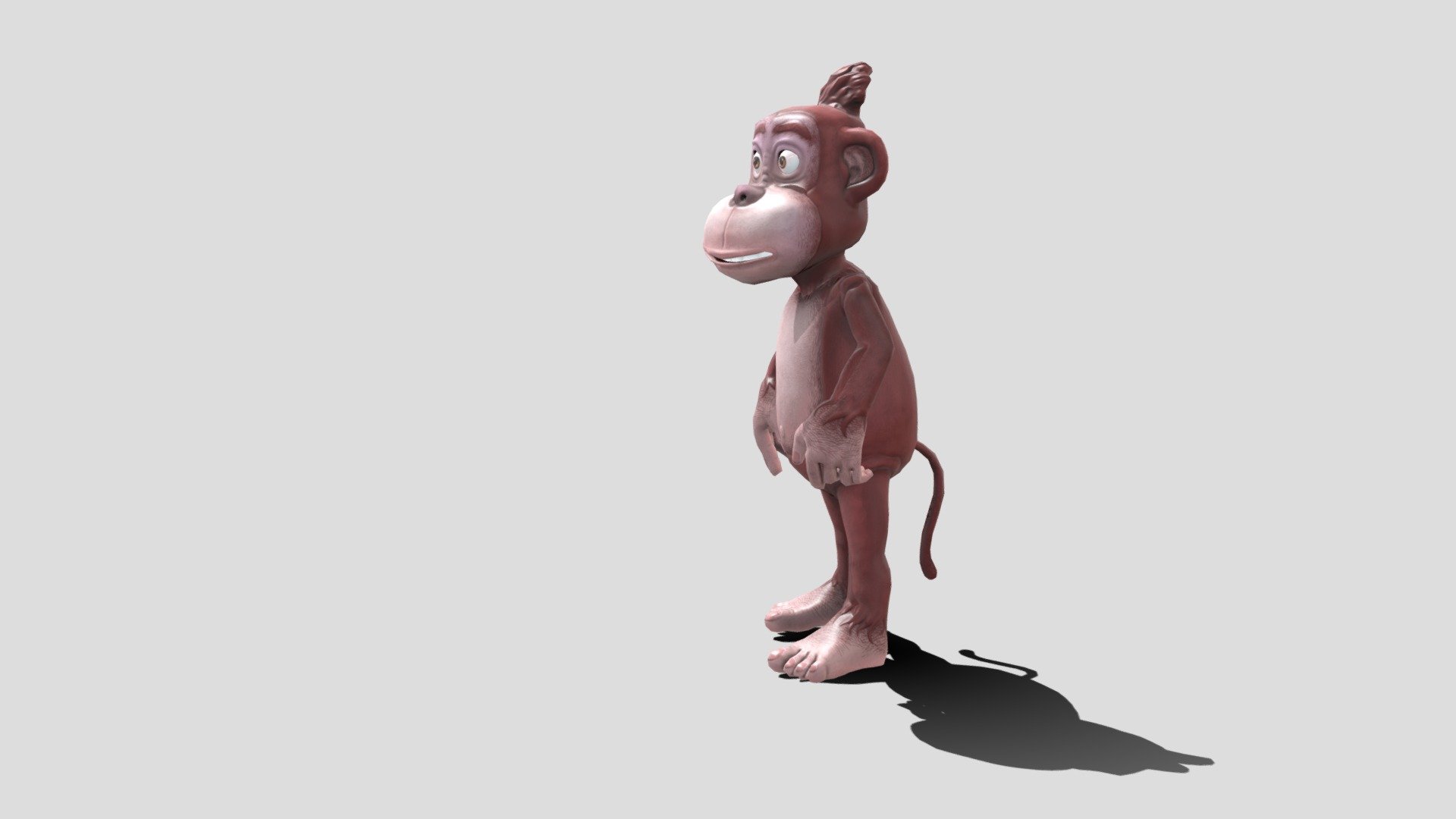 Monkey for facial mocap - 3D model by VictorWai [cba795f] - Sketchfab