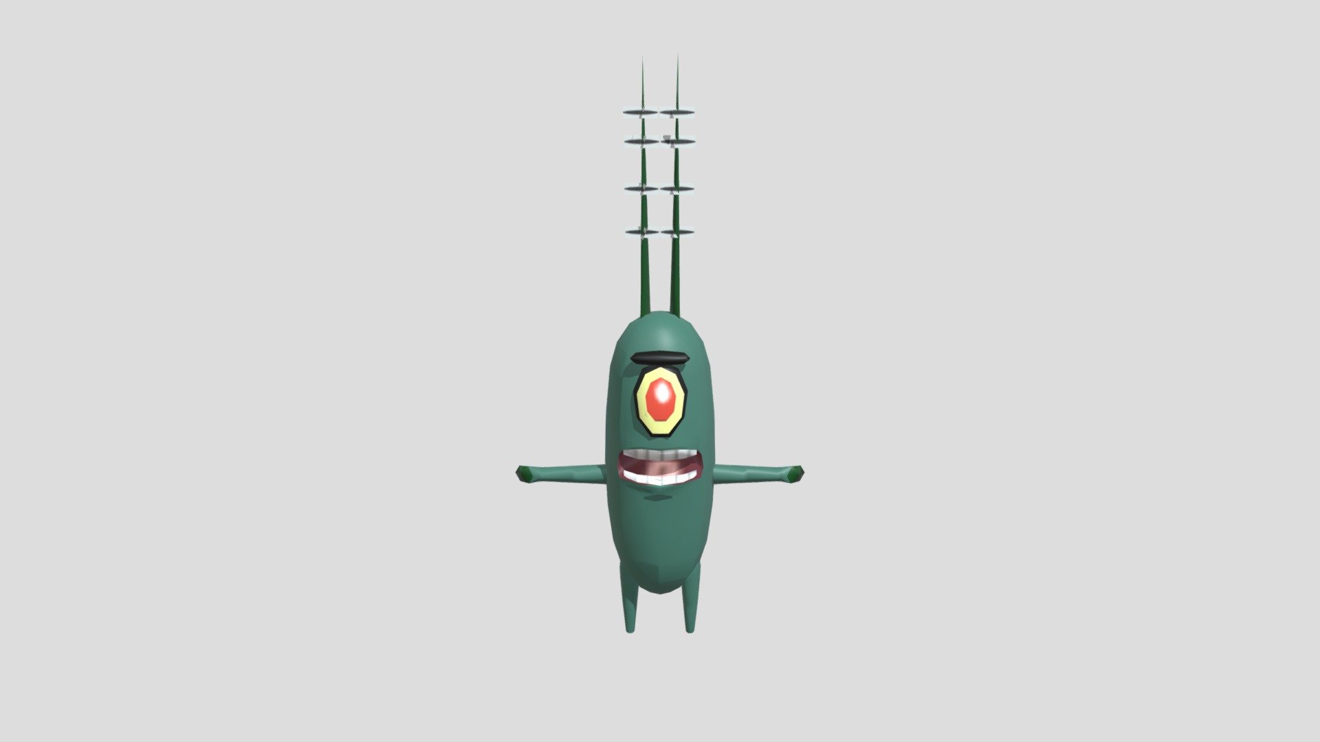 plankton - Download Free 3D model by kyle.river.withem [cba7d43 ...