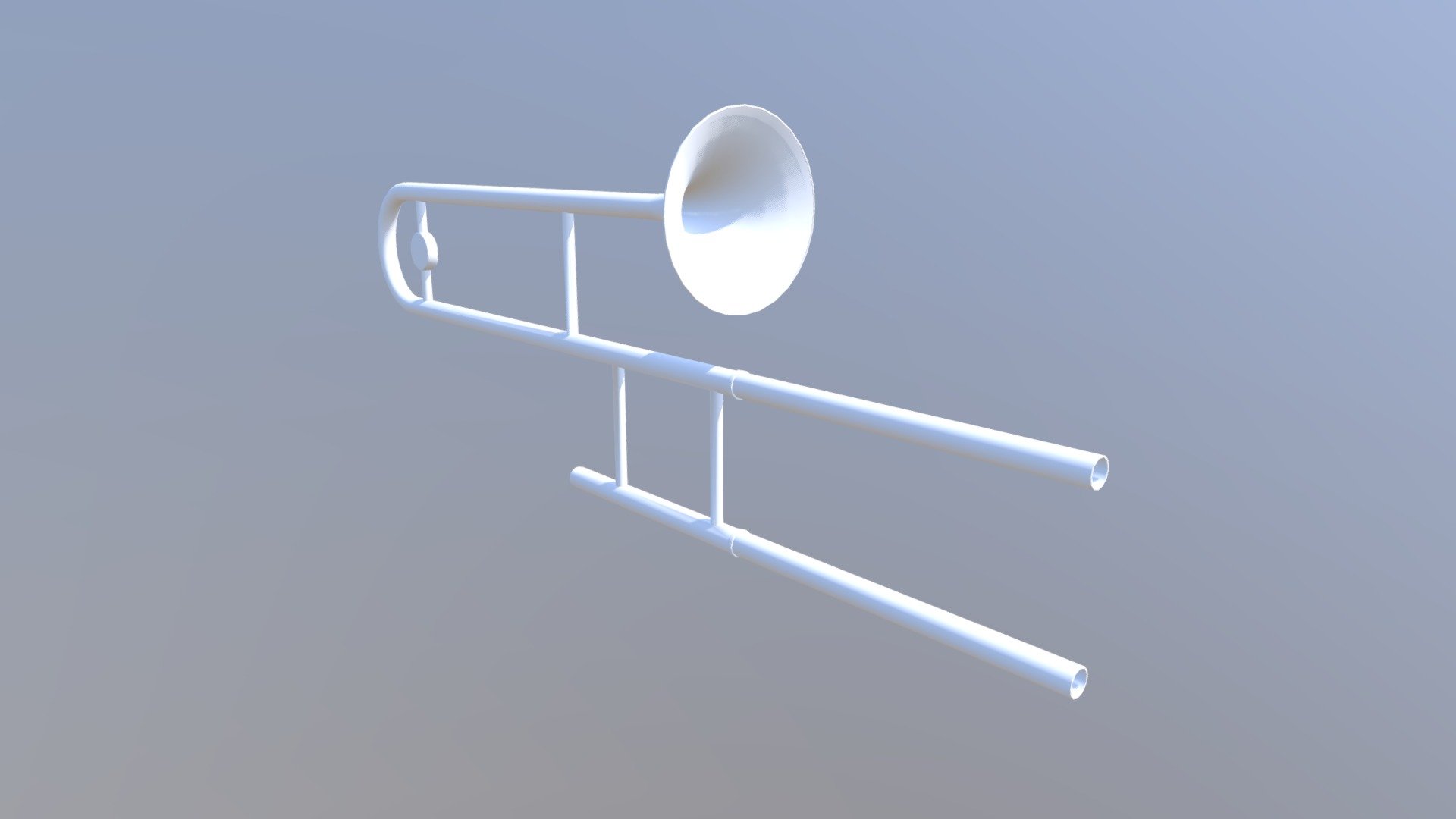 Trombone - 3D model by CADQueen [cba8506] - Sketchfab