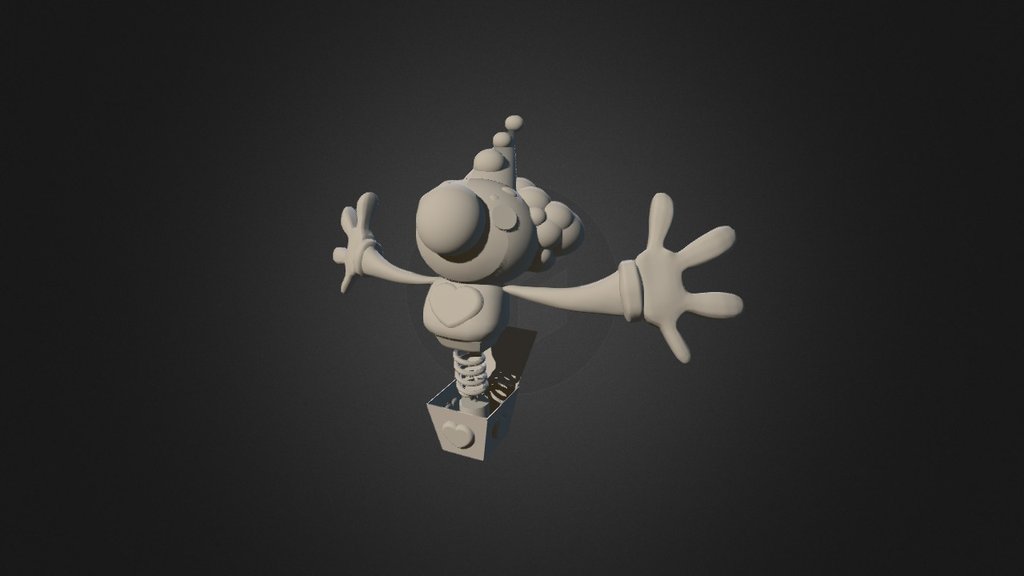 Palhacinho - 3D model by cartunista [cba9720] - Sketchfab