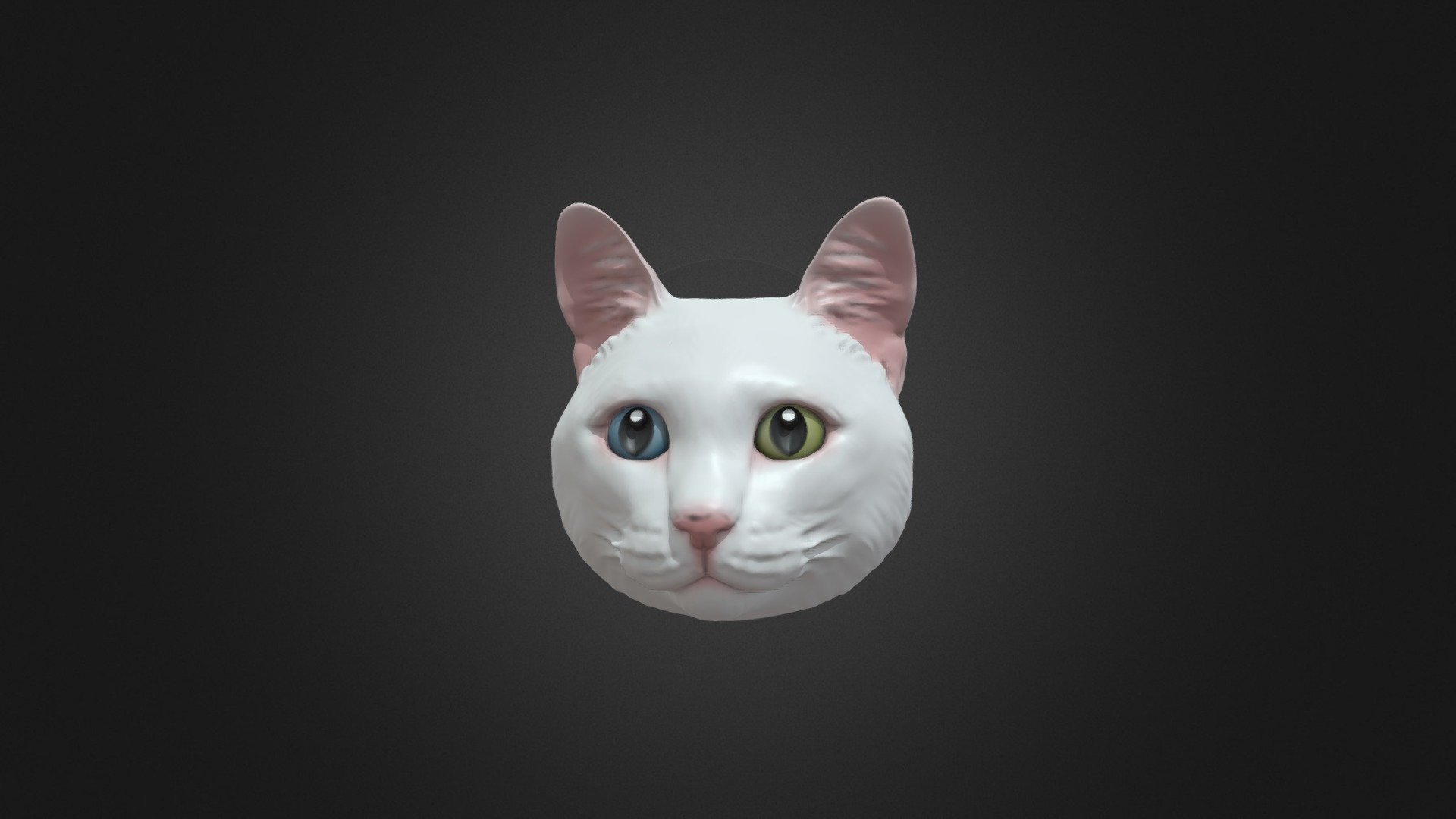 Ms Yuen's white cat - 3D model by Seed by mi (@seedbymi) [cba9f91 ...