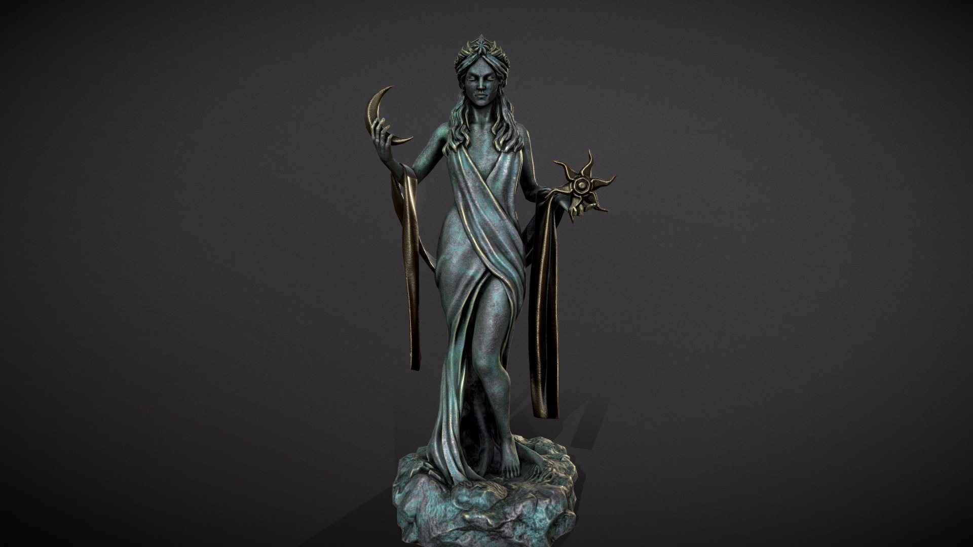 Azura - 3D model by Mandrake (@mandrake_3d) [cbaa85b] - Sketchfab