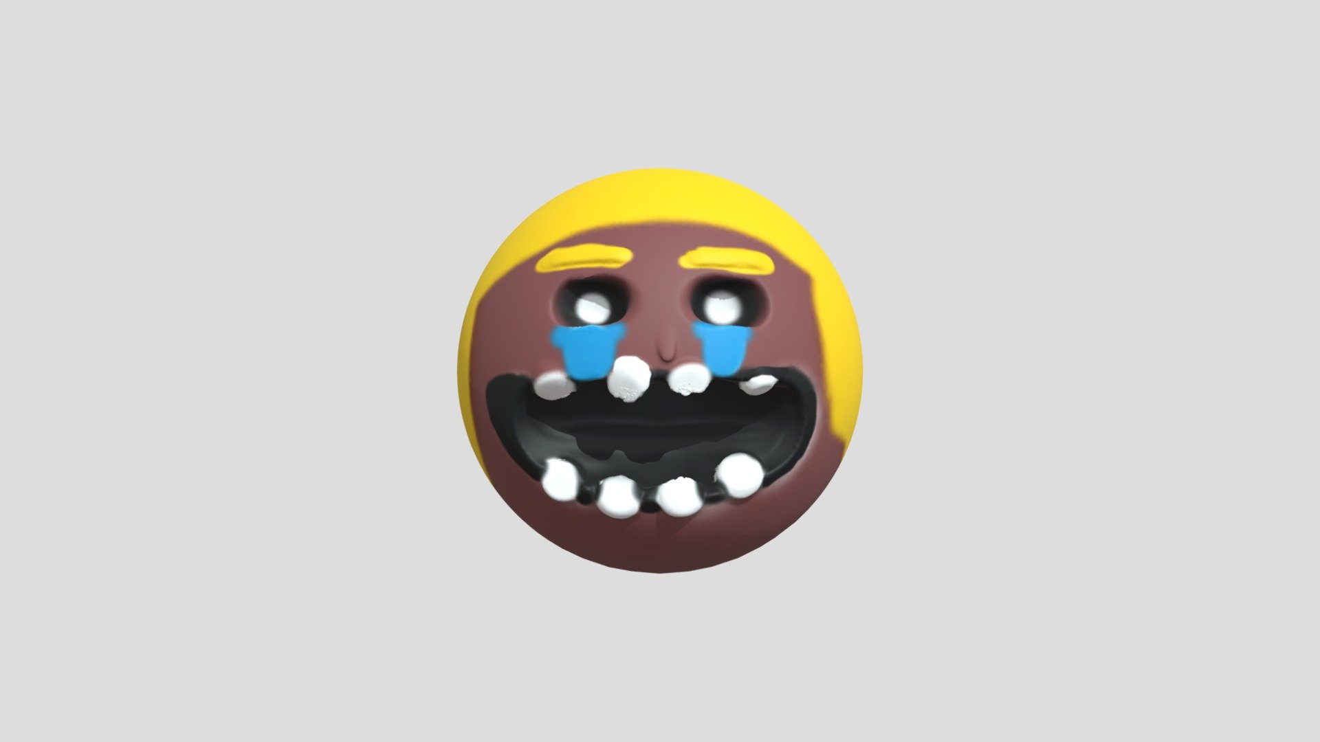 very scary face +18 only because its so scary - 3D model by poggers1 ...