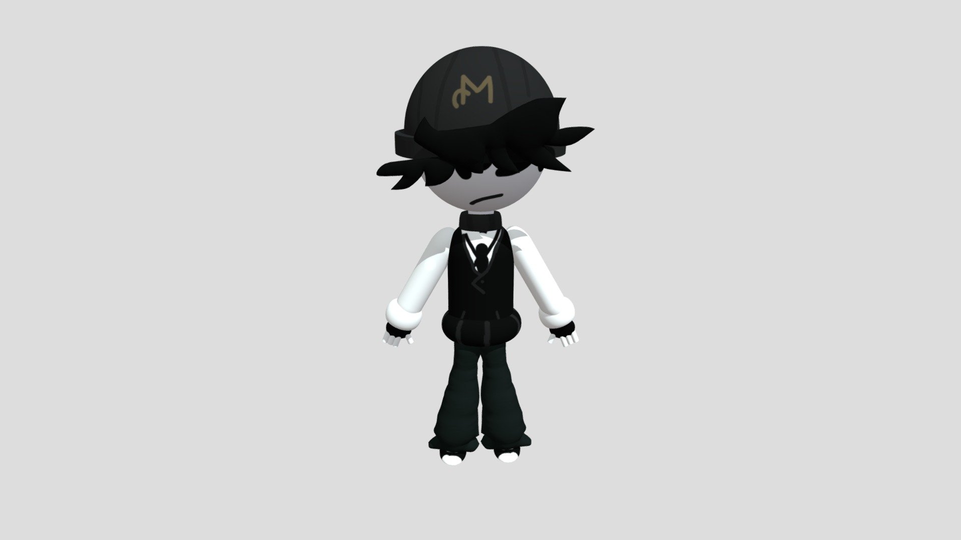 Stylish god Guy Emo - Download Free 3D model by Jeez (@jeezrbx) [cbad9fe] - Sketchfab