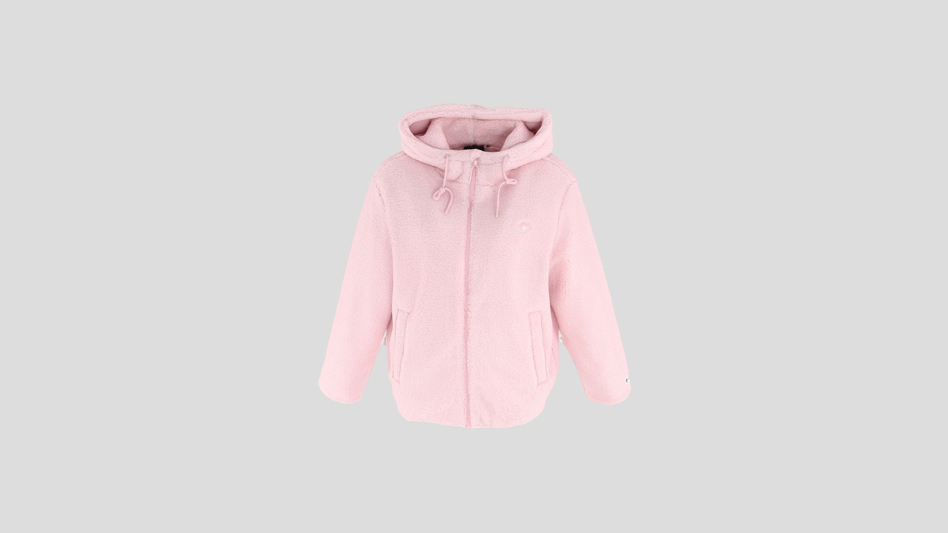 Pink Fleece Jacket - Buy Royalty Free 3D model by Spark Studio ...
