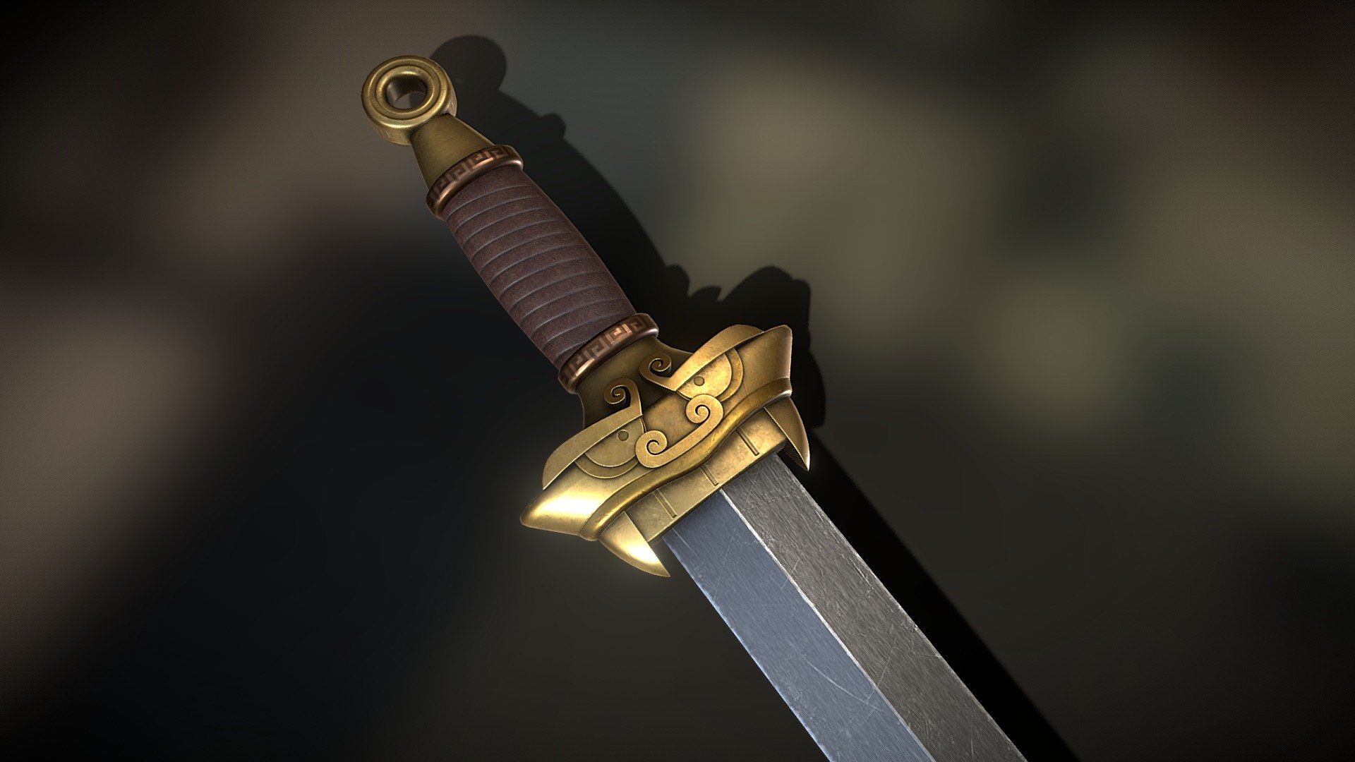 Mulan's Sword of the Ancestor - 3D model by AWE3D [cbafc9f] - Sketchfab
