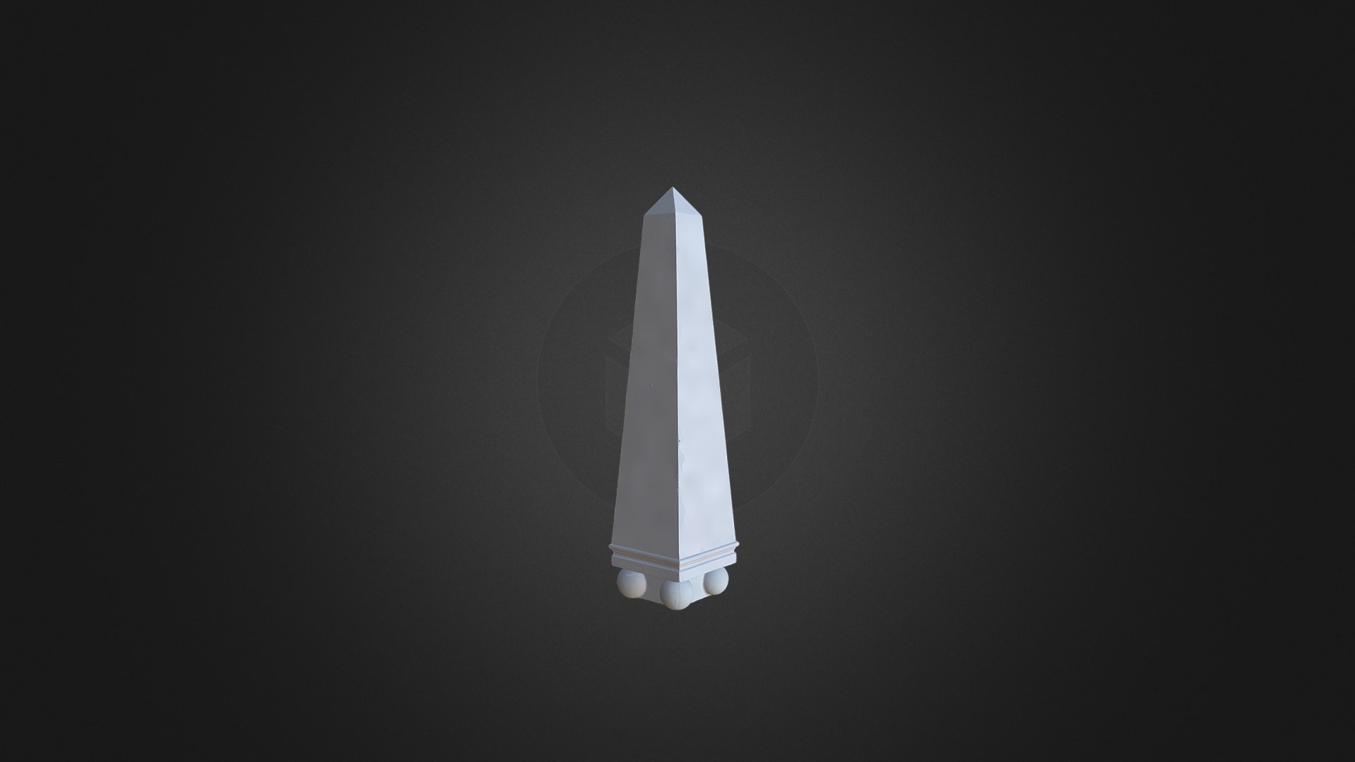E545 - Balustrade Obelisk - 3D model by Haddonstone (@robint1) [cbb05fd] - Sketchfab