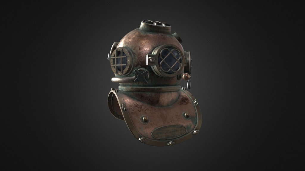 Diving Suit - 3D model by Haub [cbb0bd6] - Sketchfab