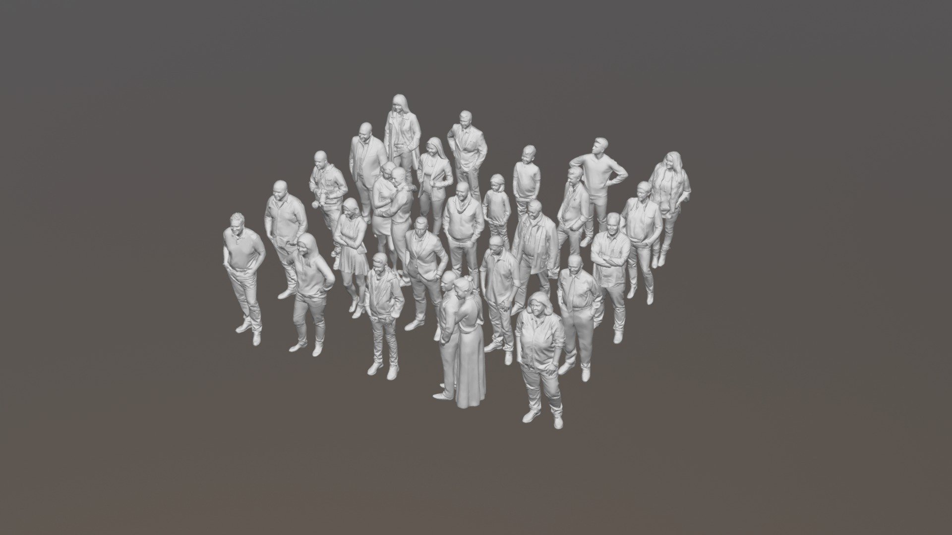 People-Package 1 - Buy Royalty Free 3D model by Project 3D (@Project3D ...