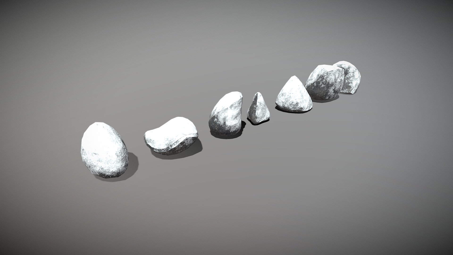 7rocks_snow - Buy Royalty Free 3D model by Thunder (@thunderpwn ...