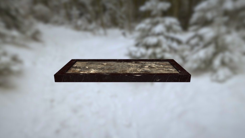 Square Wood Shield - 3D model by Tyler Butler (@tfbutler) [cbb4817 ...