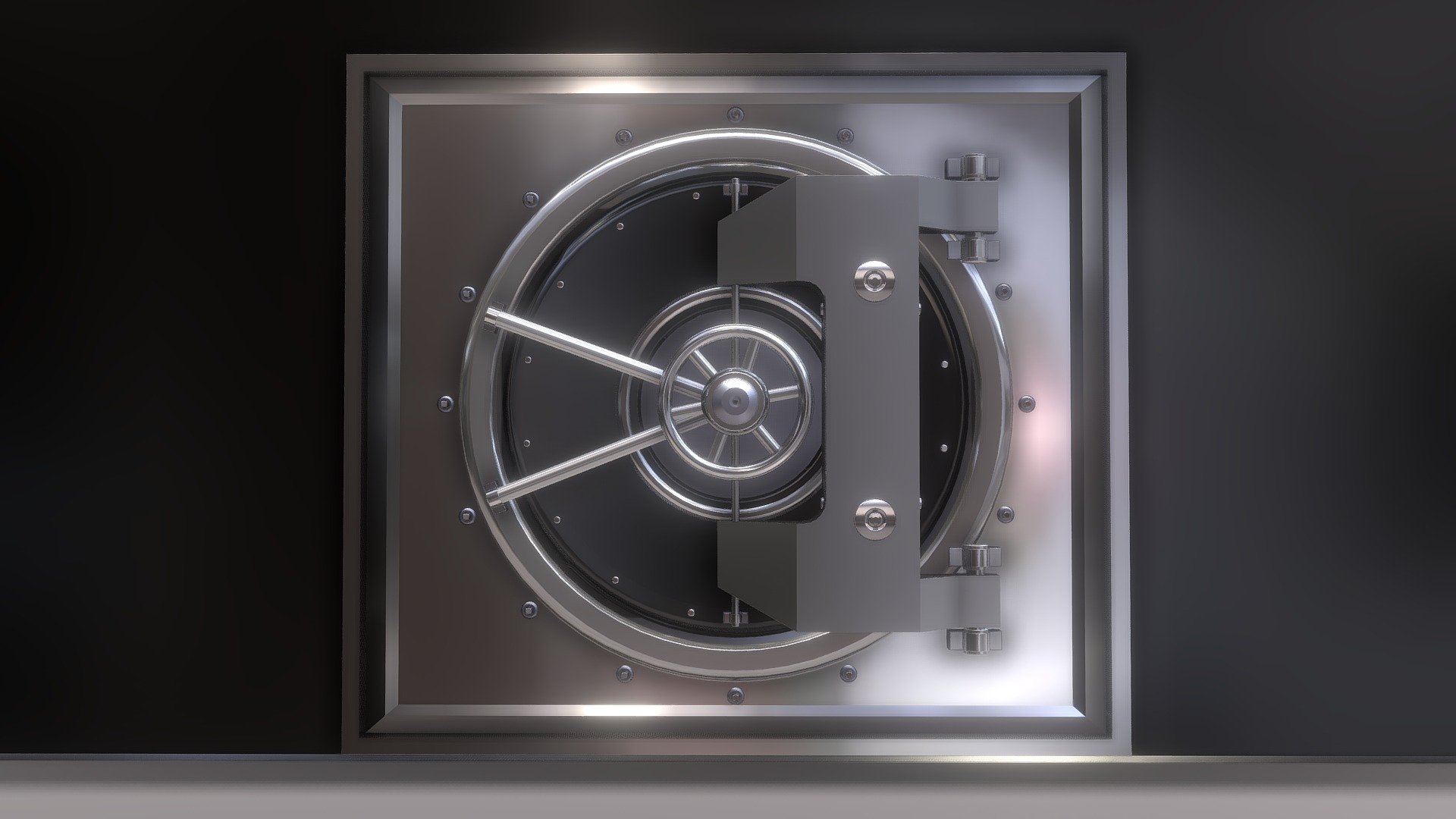 Vault - Buy Royalty Free 3D model by 3Dee (@mellydeeis) [cbb4c39 ...
