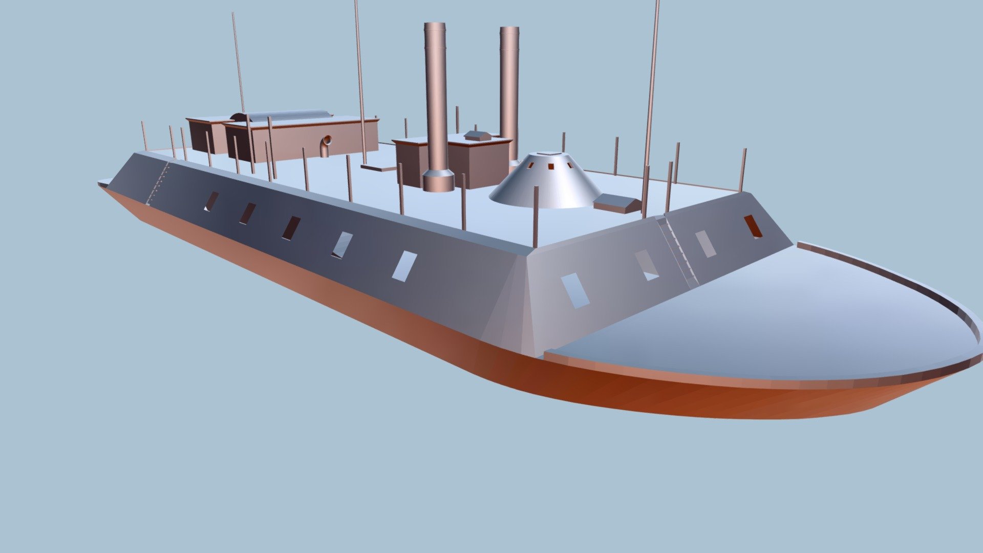 USS Benton - 3D model by Klm.Carles [cbb84be] - Sketchfab