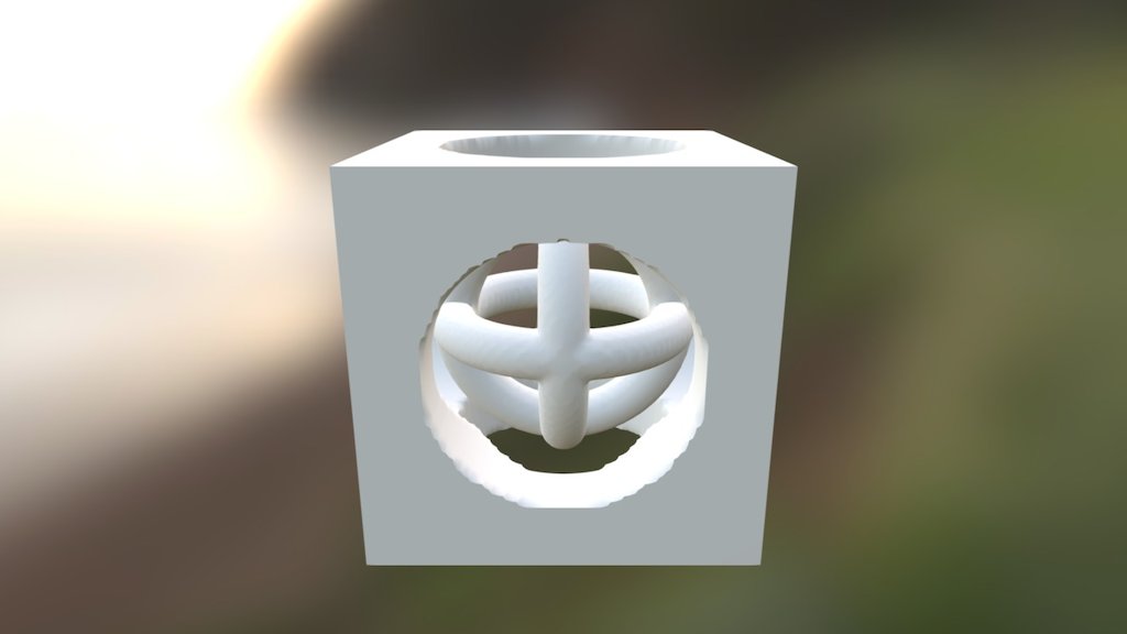 Naive Surface Nets: Atom Cube - 3D model by Polygon Triangulation (@polygon-triangulation ...