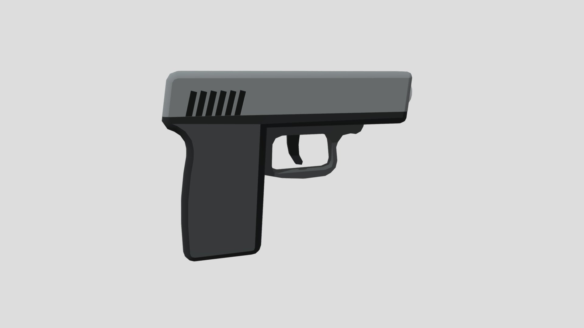 LowPoly Kolt Gun - 3D model by okaro.ir [cbbb02c] - Sketchfab