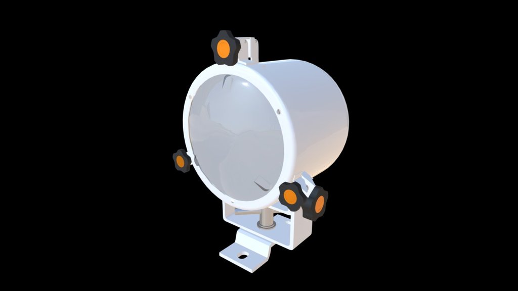 SANSHIN S2RA W.T. BOAT DECK LIGHT 24V 300W IP56 - 3D model by BH-eStore ...
