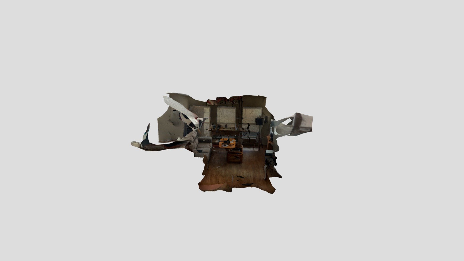 Poly cam captures living room - Download Free 3D model by Mac317 ...