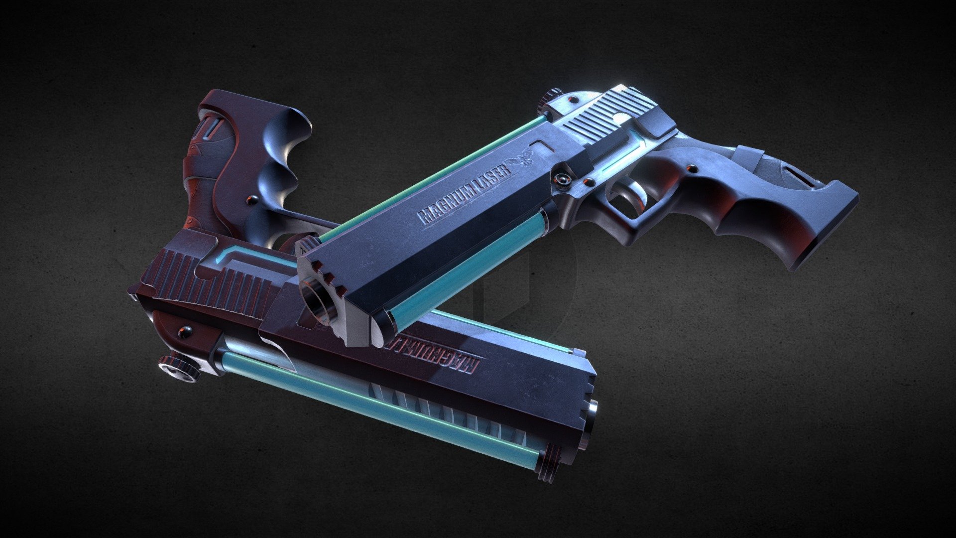 Magnum Laser - Buy Royalty Free 3D model by alixor22 [cbc0dd7 ...