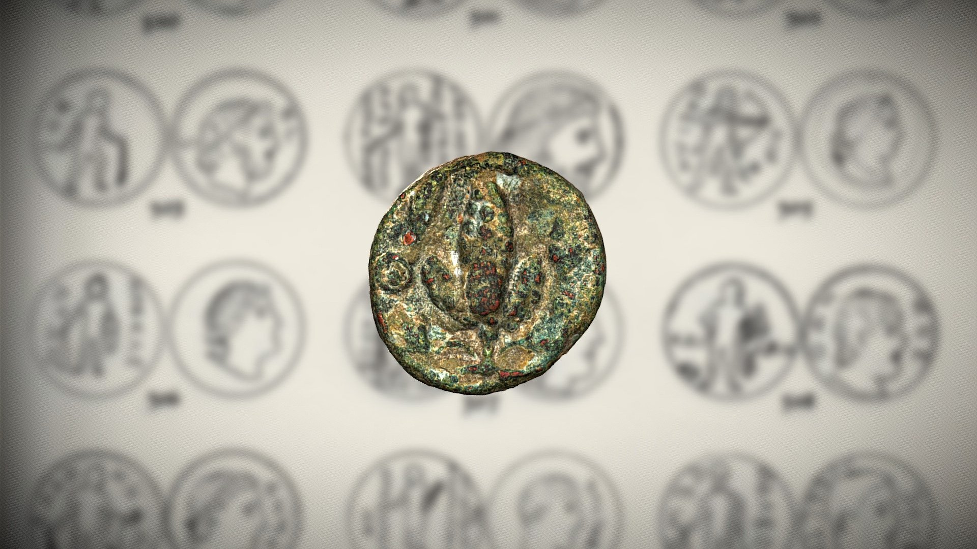 Greek Bronze Coin - Download Free 3D model by Frank McMains ...