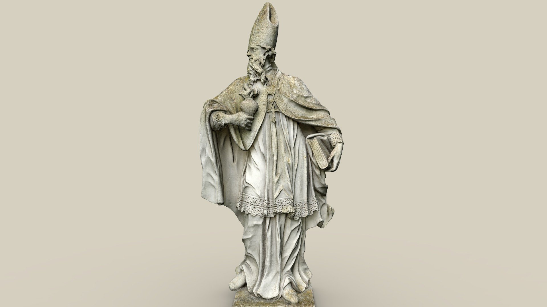 Hl. Augustin - Download Free 3D model by noe-3d.at (@www.noe-3d.at ...