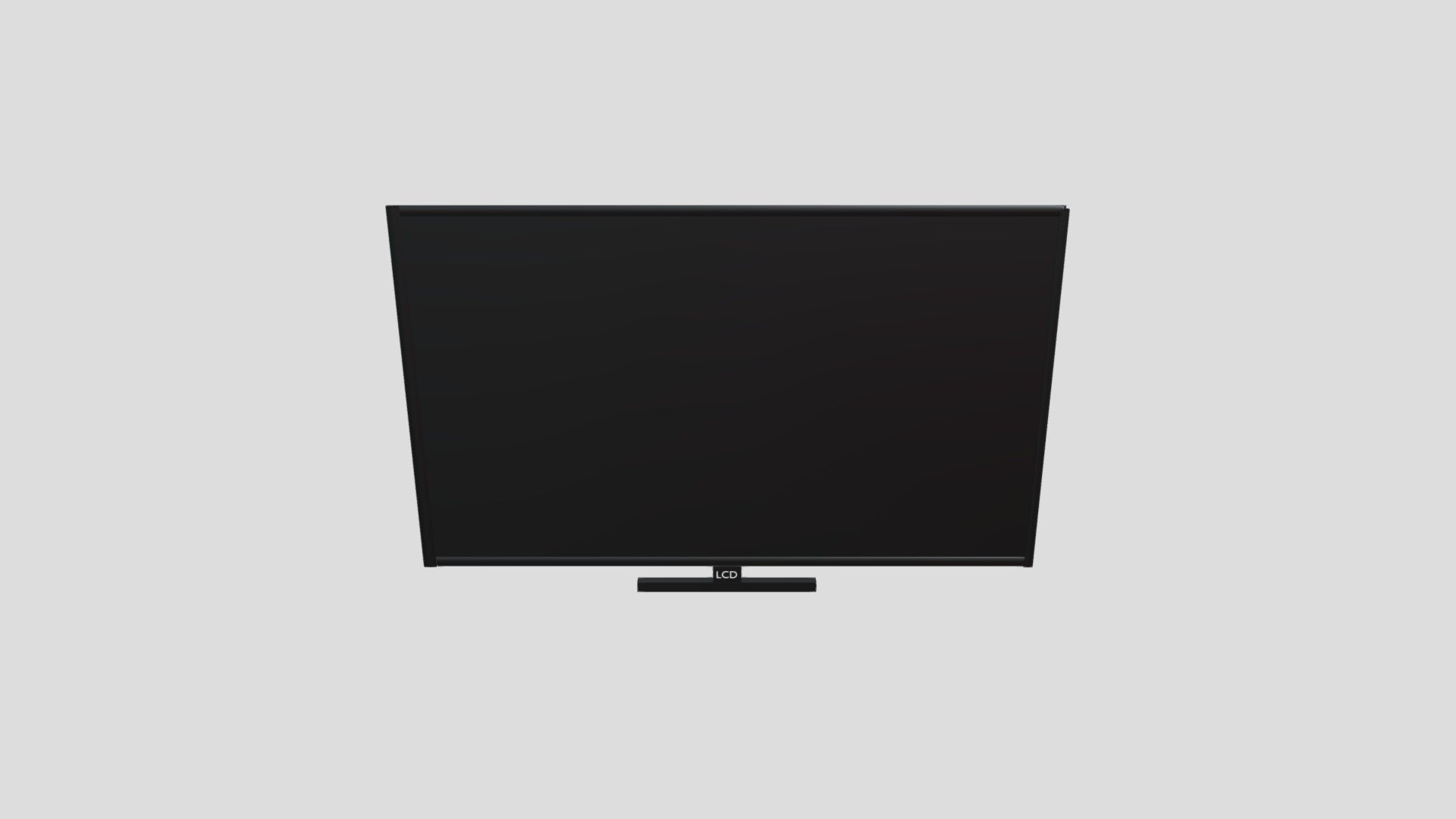 LCD TV - Download Free 3D model by olenaremeniuk [cbc2a7d] - Sketchfab
