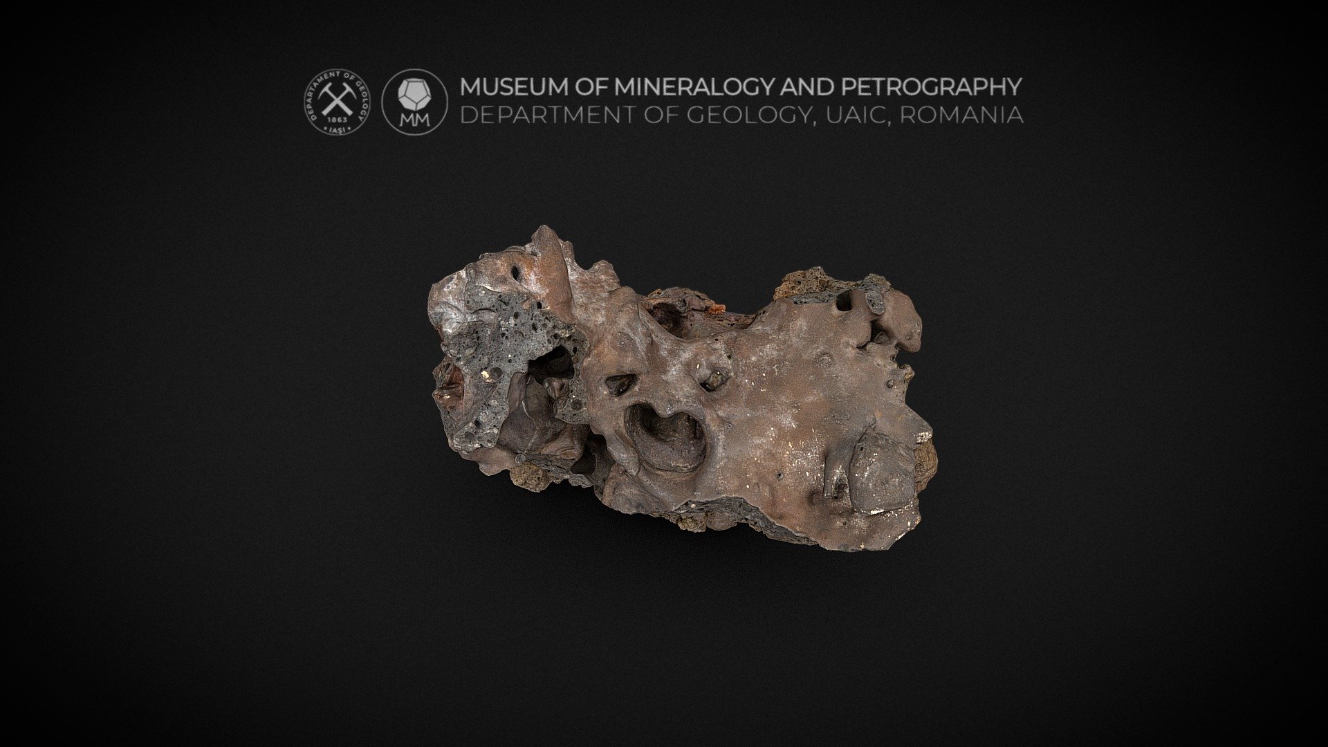 Leucite Tephrite lava flow from Vesuvius - 3D model by Museum of ...
