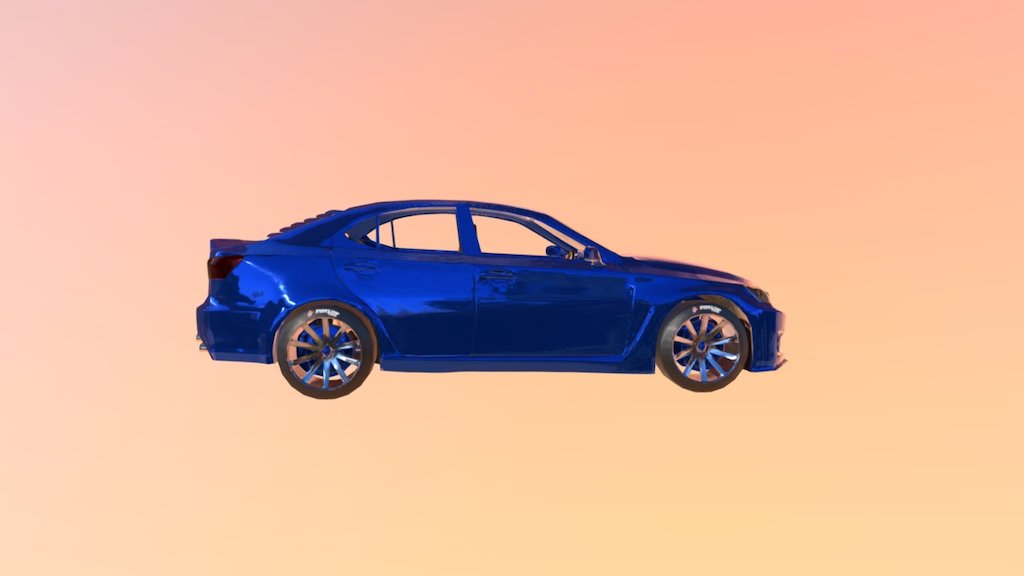 Lexus ISF - 3D model by tomprice3ddesign [cbc39ce] - Sketchfab