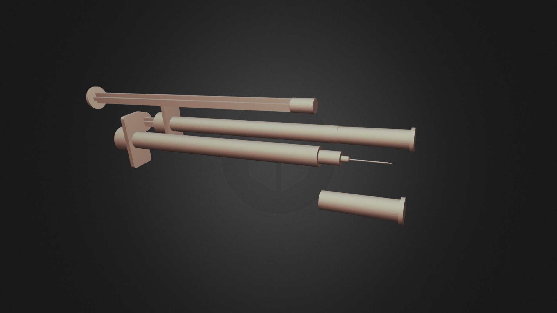 TB insulin syringe_full detail mockup - 3D model by rcrane [cbc5b0f ...