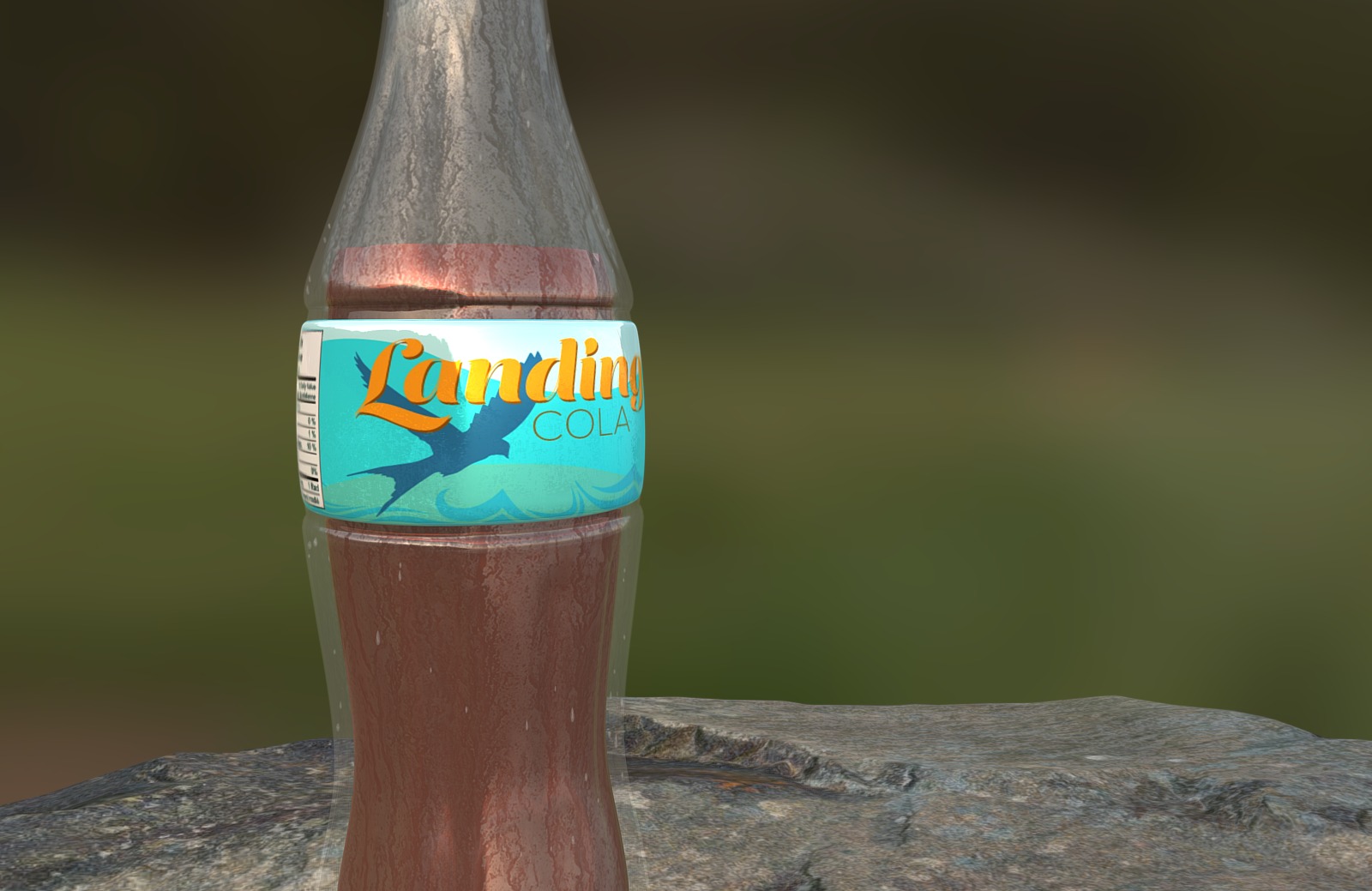 Landing Cola - 3D model by Lex (@lexavellino) [cbc6d81] - Sketchfab