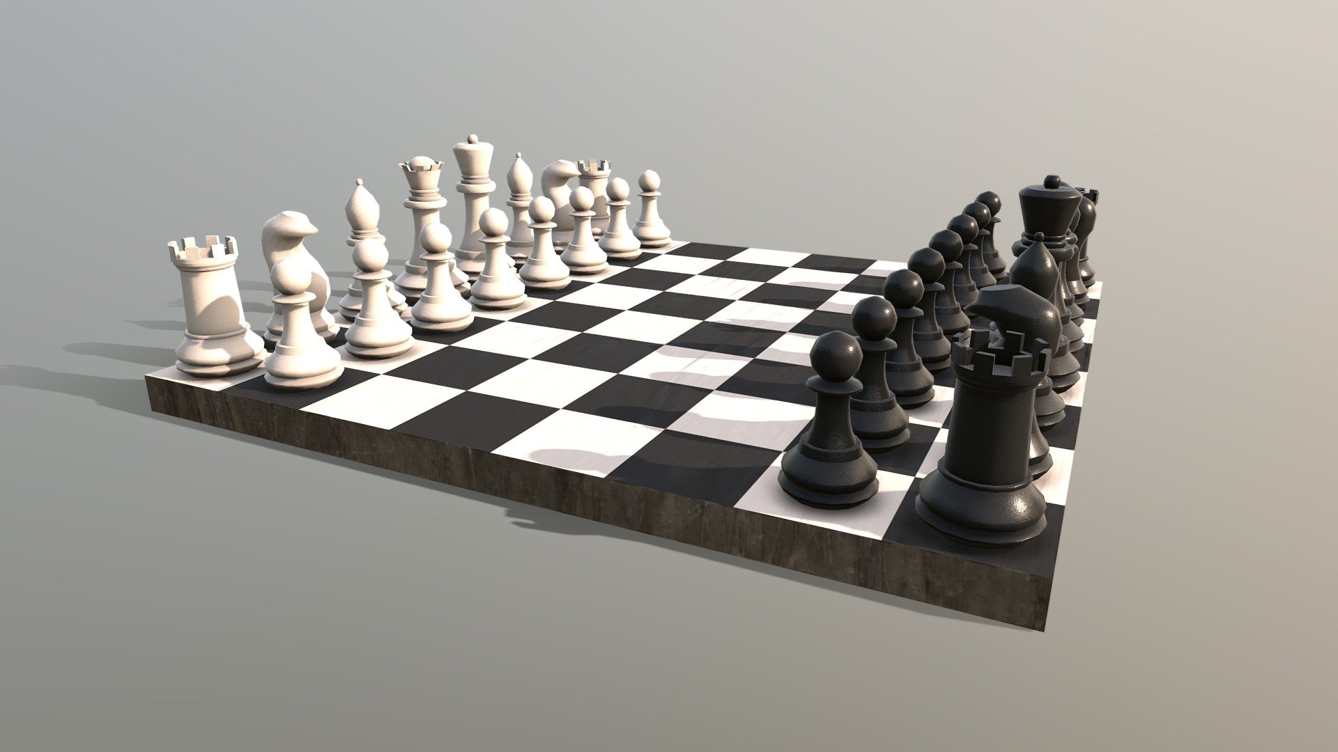 Chess - 3D model by AndersonJuniorCG [cbc7948] - Sketchfab