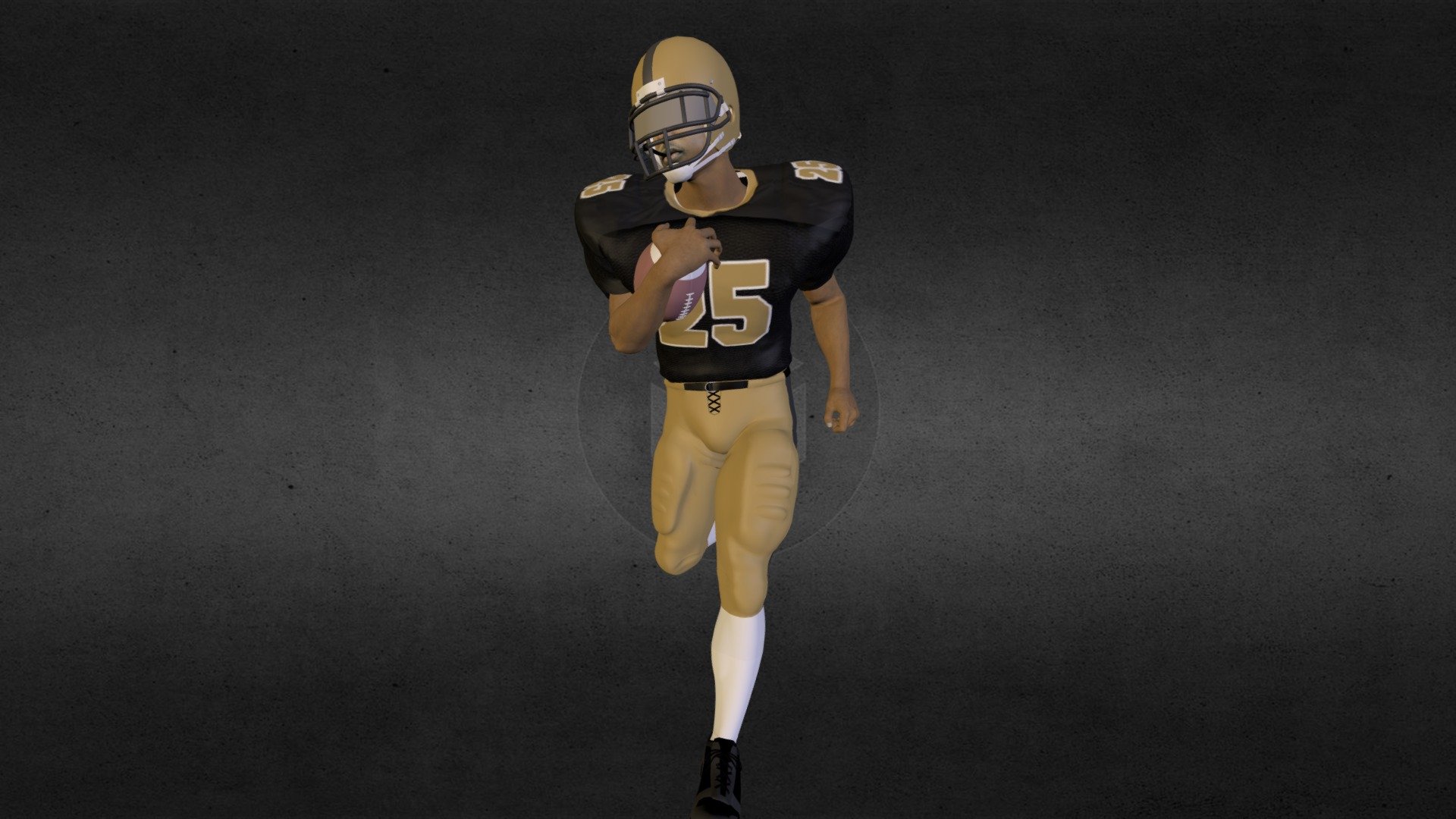 Football Player - 3D model by akgd [cbc7a39] - Sketchfab