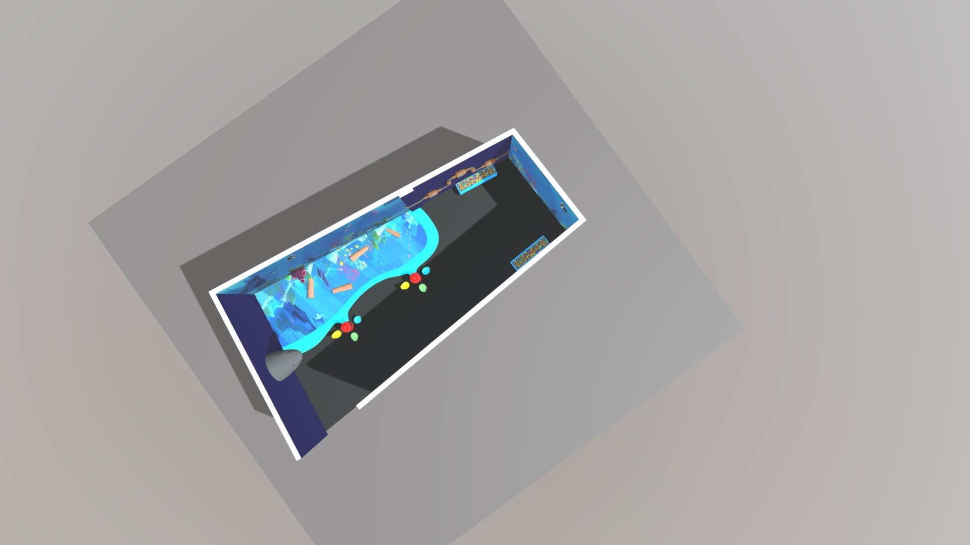 Kids Projection Room_FBX - 3D model by morphdigital [cbc8071] - Sketchfab